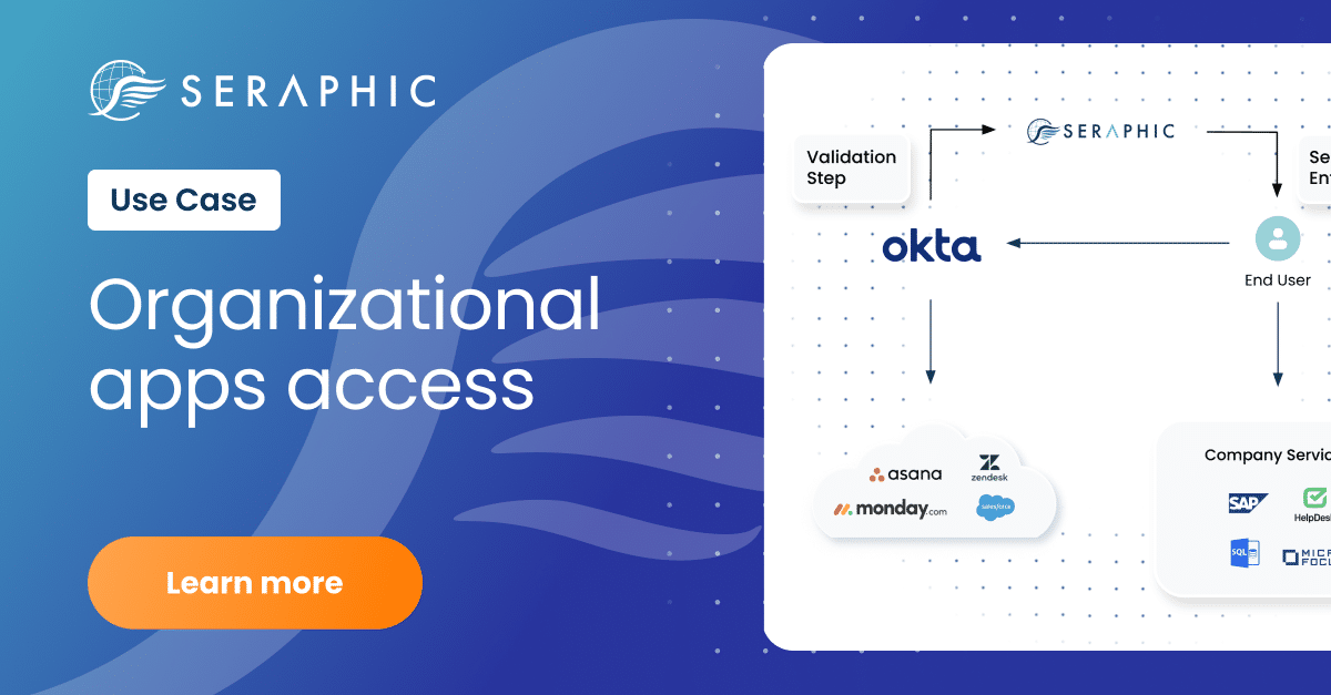Organizational Application Access - Seraphic Cyber Security Organizational Application Access - Seraphic Cyber Security